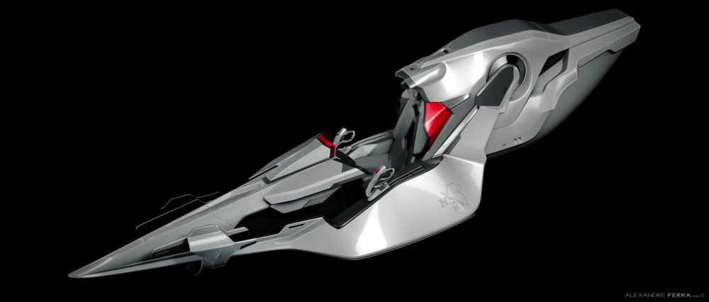 Alexandre Ferra Design - Evangelion Tribute: Asuka Cockpit