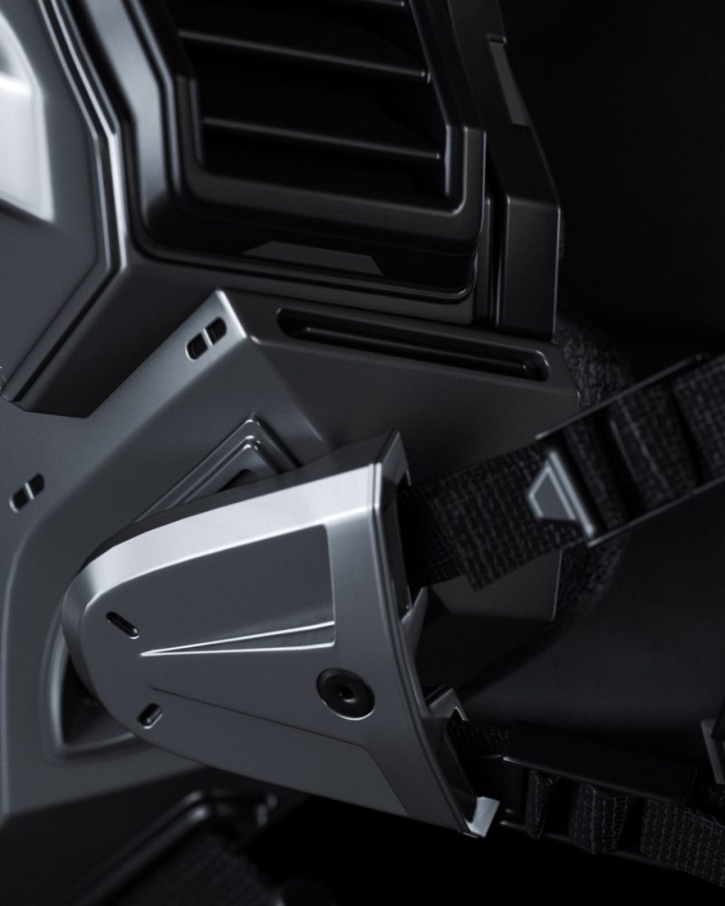 Alexandre Ferra Design - Omega Vision Helmet - Hexodeus