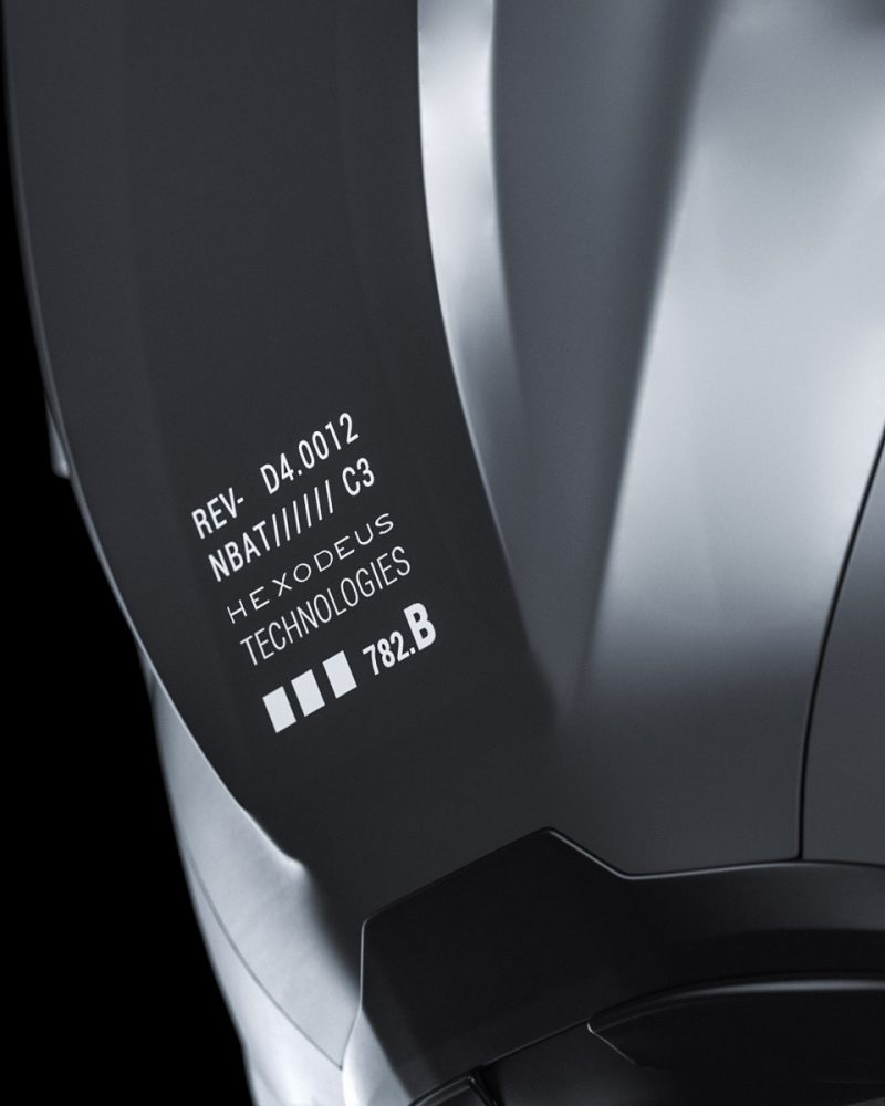 Alexandre Ferra Design - Omega Vision Helmet - Hexodeus