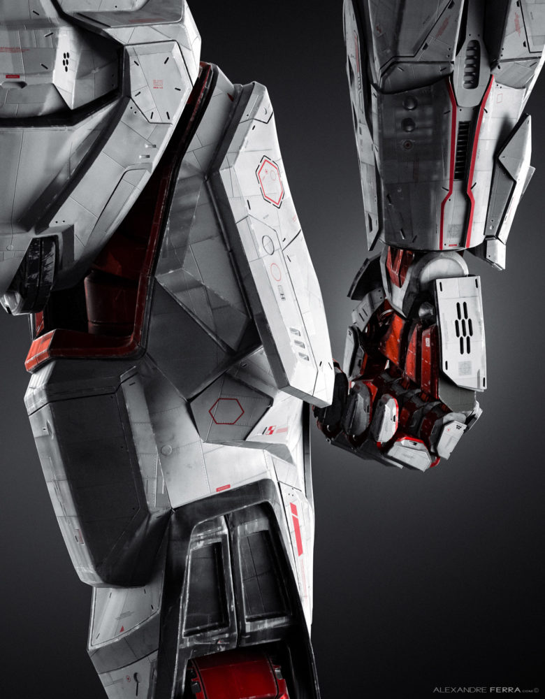 Alexandre Ferra Design - Jaeger Mecha