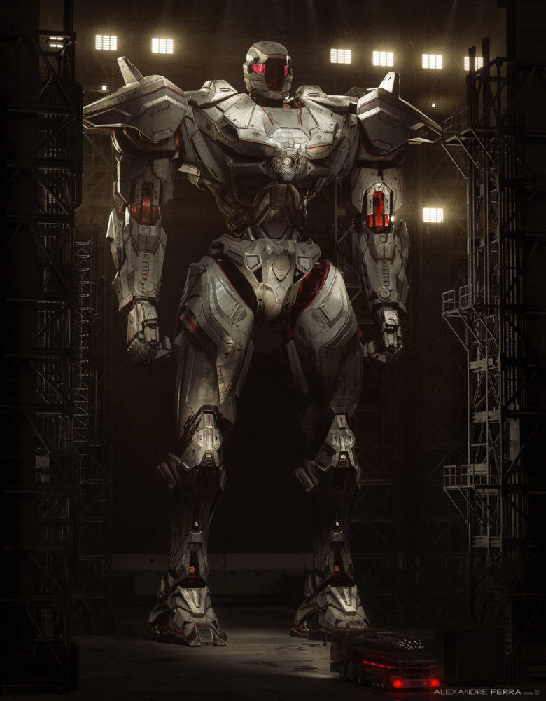 Alexandre Ferra Design - Jaeger Mecha